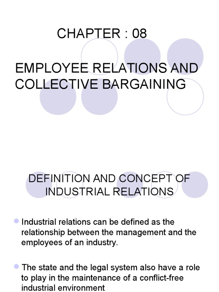 Labor Relation | Collective Bargaining | Industrial Relations