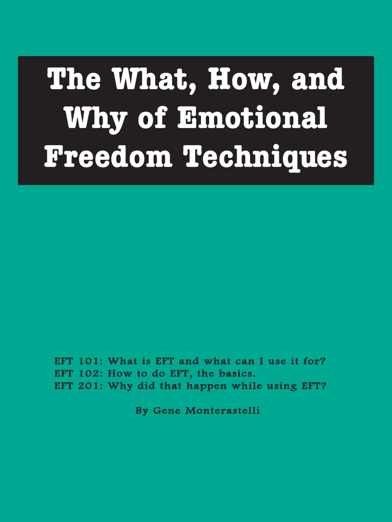 Emotional Freedom Technics 101 | PDF | Emotional Freedom Techniques ...