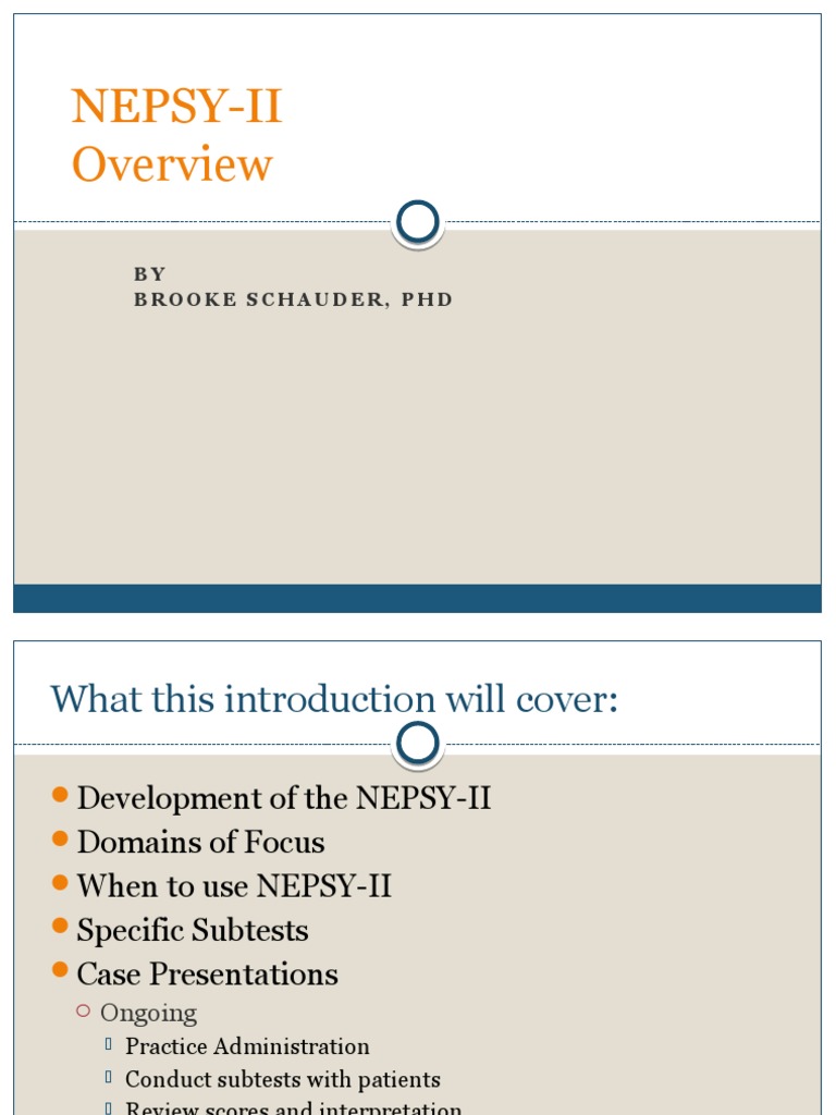 nepsy-ii-111122231753-phpapp02 | Memory | Attention