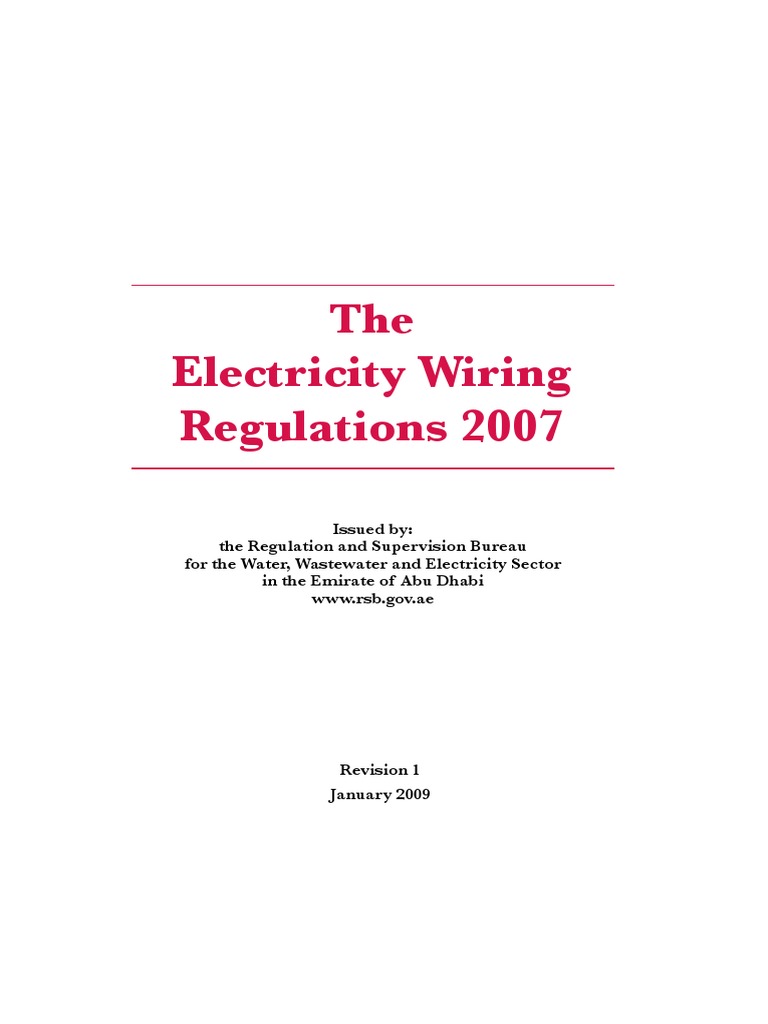 Elec Wiring Regs 2007 | PDF | Electrical Wiring | Electric Power ...