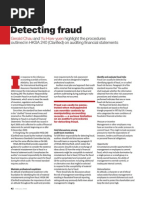 Issai 1240 | PDF | Financial Audit | Audit