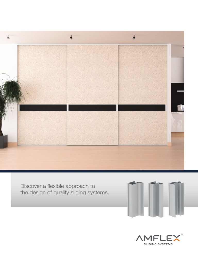 AMFLEX Sliding Doors AM Furniture | PDF | Door | Screw