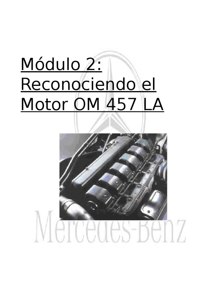 Presentacion Motor 457 | PDF