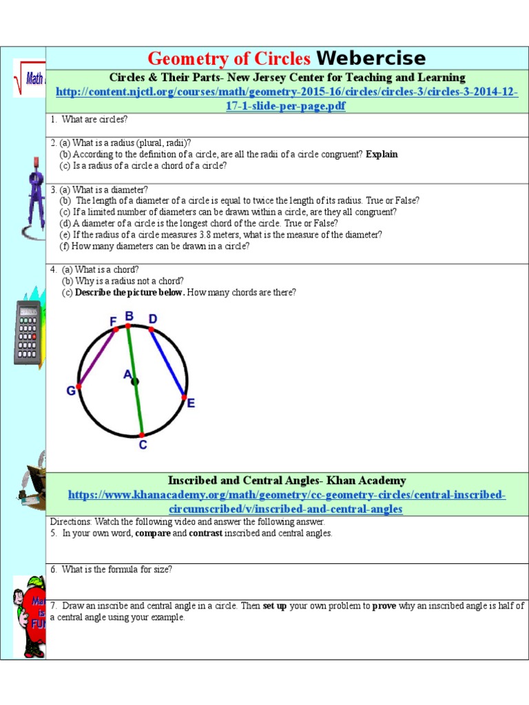 Understanding Circle Geometry Basics | PDF
