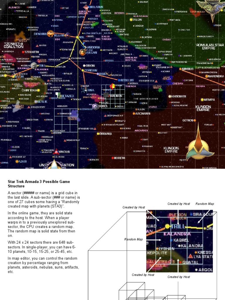 Star Trek Galactic Map | PDF