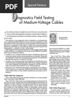 Tan Delta Cable Testing | PDF | Capacitor | Insulator (Electricity)