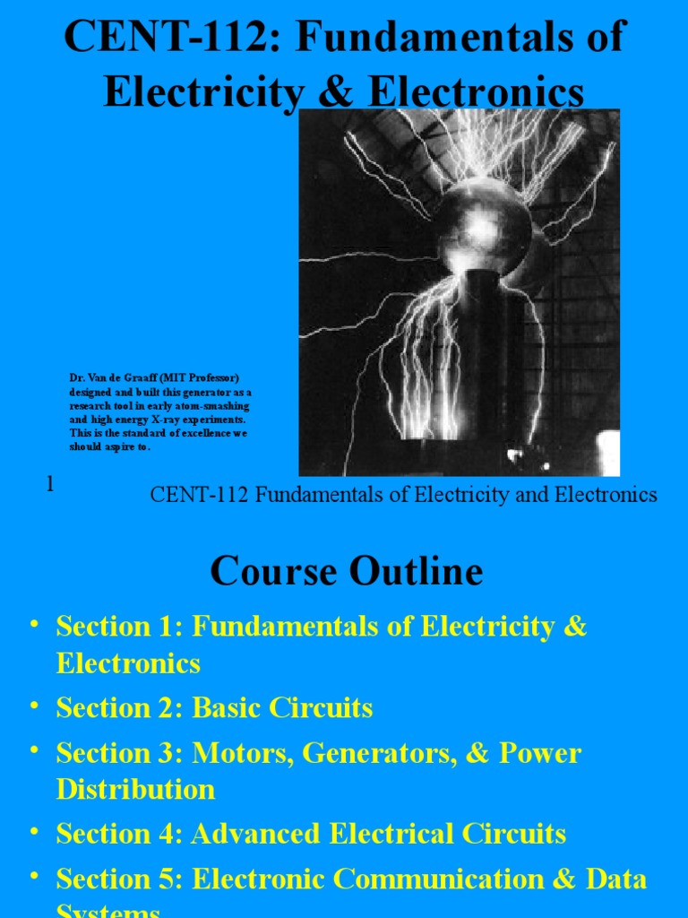 Fundamentals of Electricity Electronics | PDF | Battery (Electricity ...