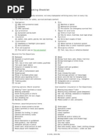 Kayaking Checklist | PDF | Kayak | Paddling