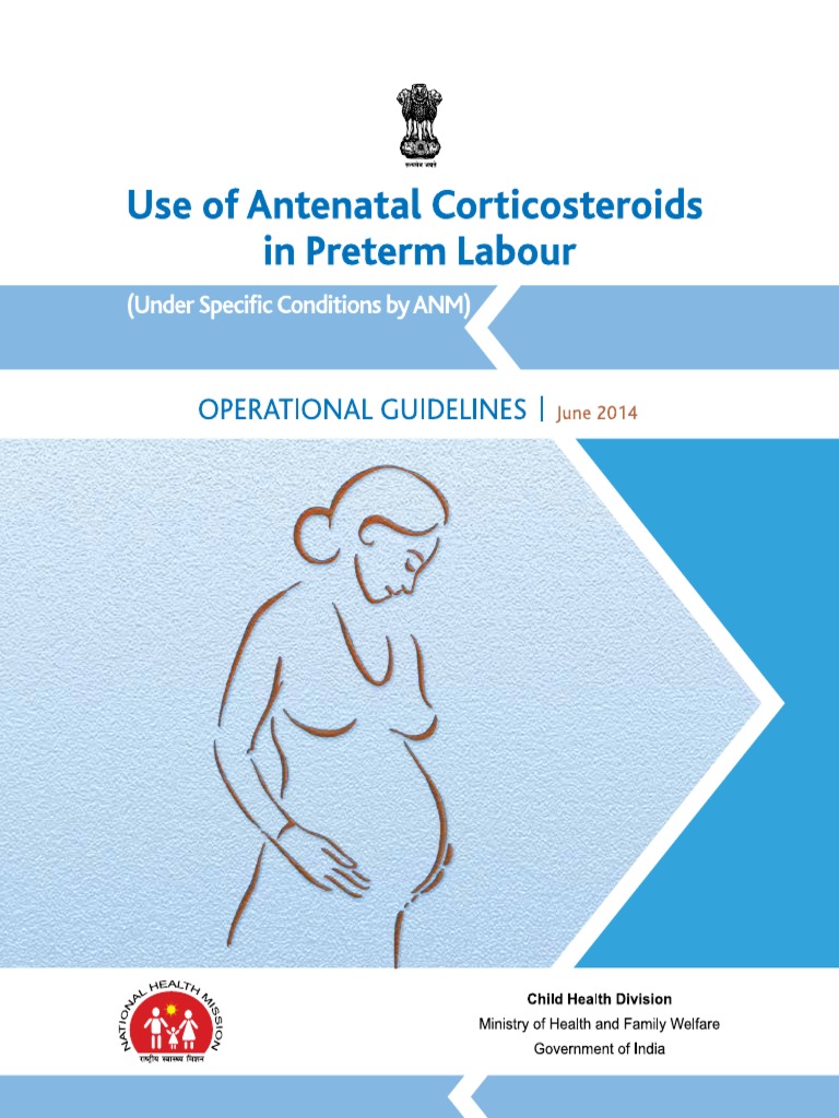 Operational Guidelines-Use of Antenatal Corticosteroids in Preterm ...