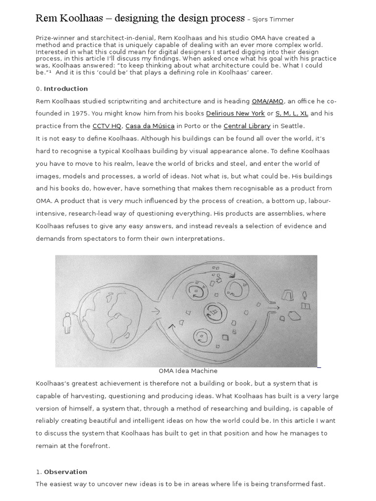 Designing The Design Process | PDF | Design | Art Media