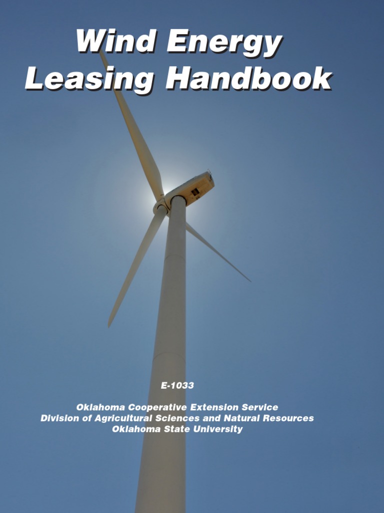 Wind Energy Leasing Guide for Landowners | PDF | Alternating Current ...