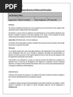 Employee Promotion Policy Template | PDF | Performance Appraisal ...