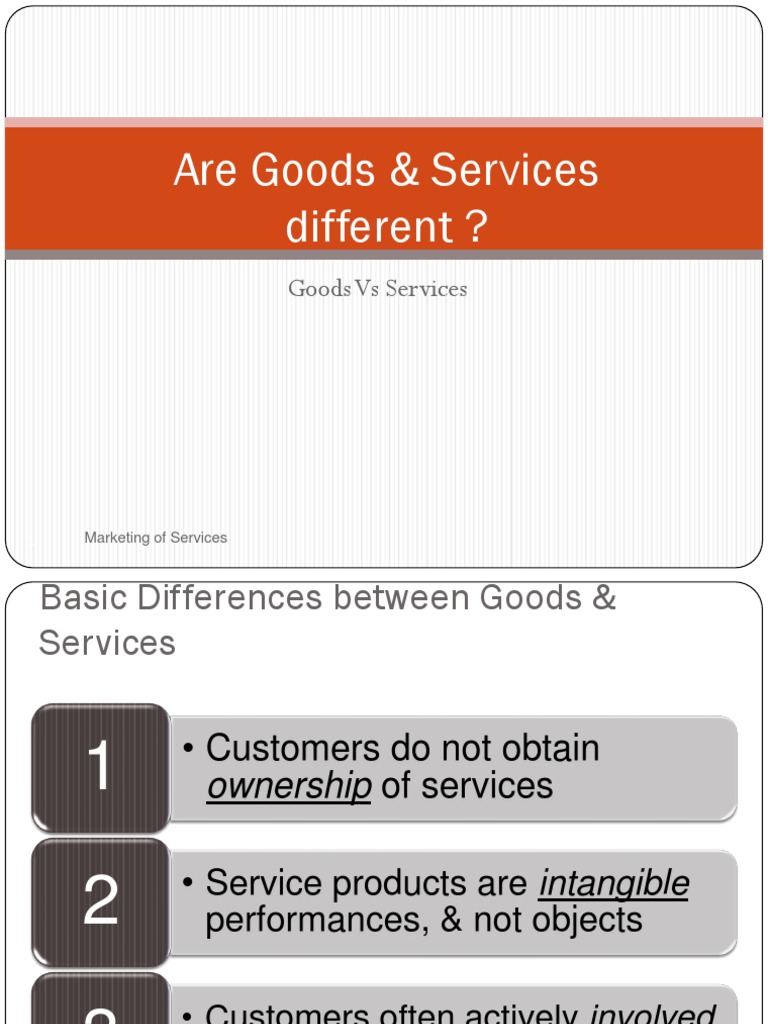 Key Characteristics of Services | PDF | Inventory | Goods