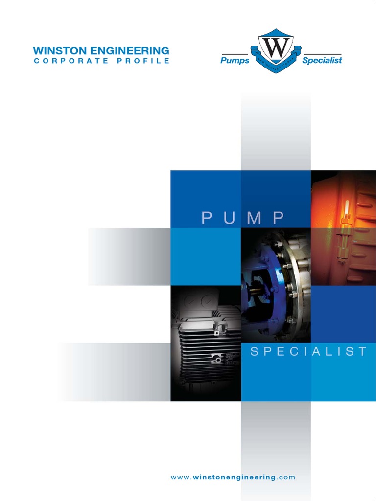 Winston Engineering Company | PDF | Pump | Engineering