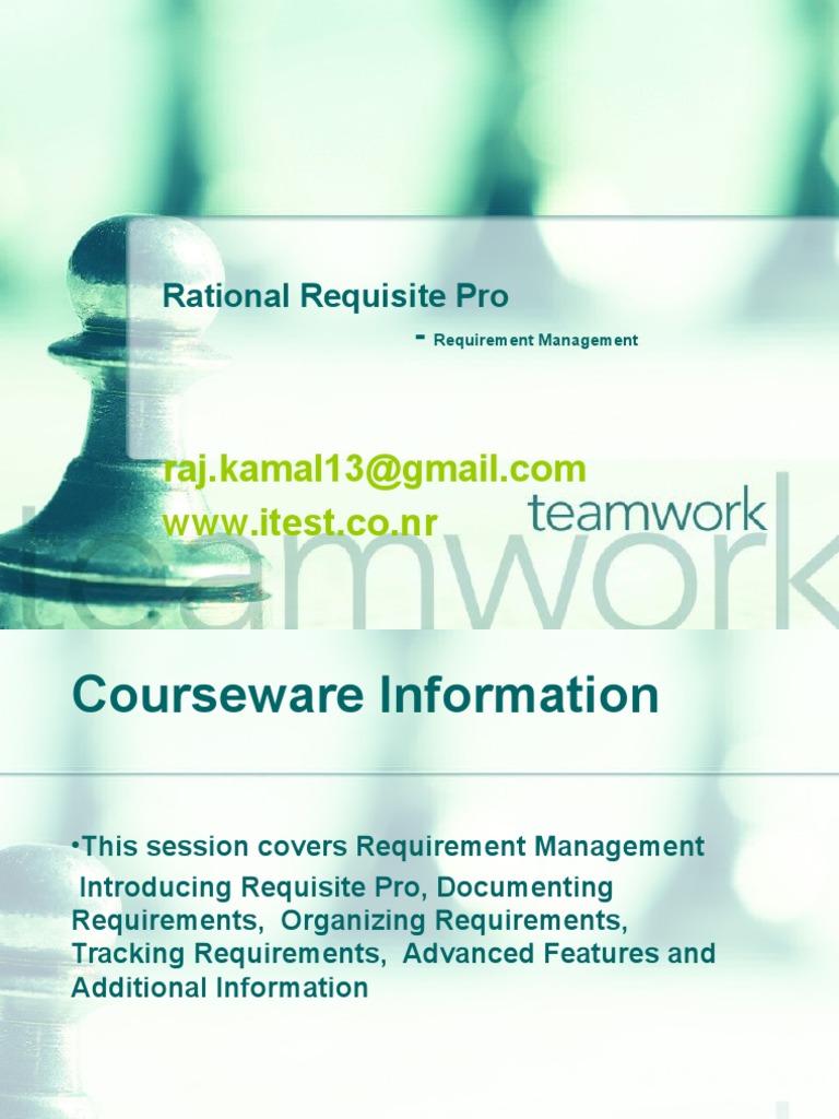 Rational Requisite Pro Advanced | PDF | Comma Separated Values | Email