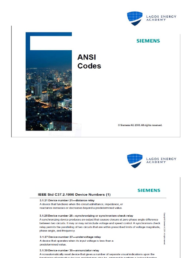 ANSI Codes PDF | PDF