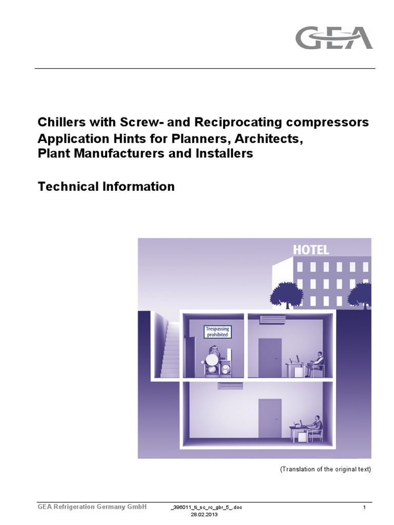 Info Tec GEA Chillers | PDF | Heat Exchanger | Refrigeration