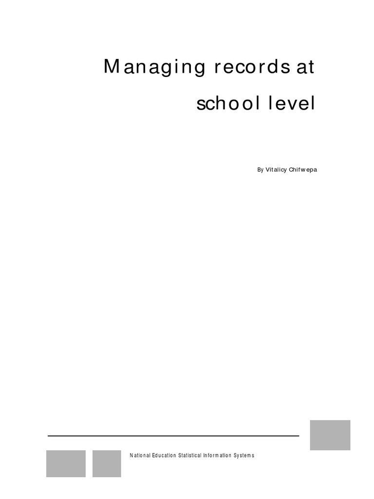 School Record System | PDF | Records Management | Search Engine Indexing
