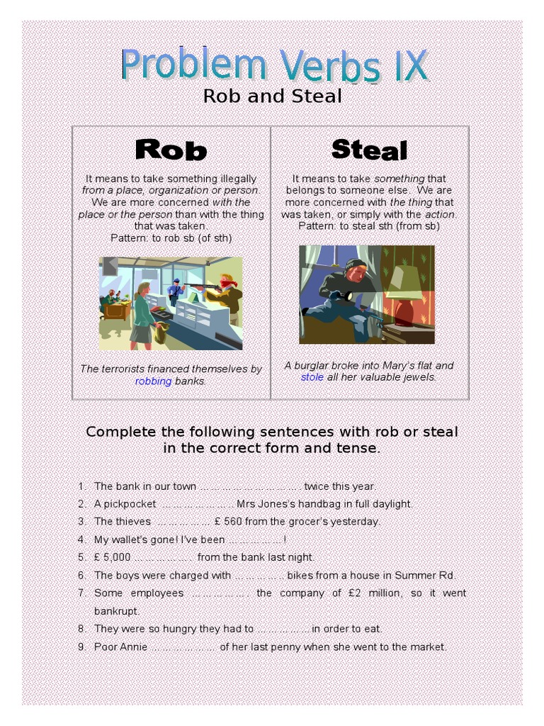Understanding Robbery vs. Theft | PDF | Mystery, Thriller & Crime Fiction