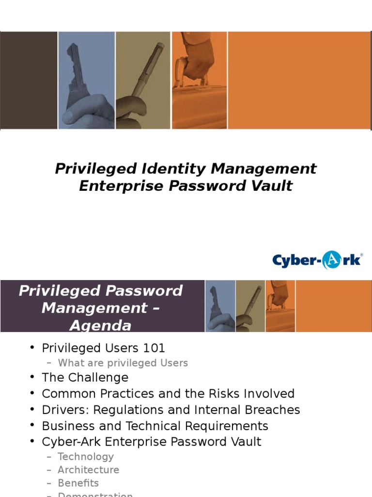 Cyber-Ark Enterprise Password Vault Overview | PDF | Password | Superuser