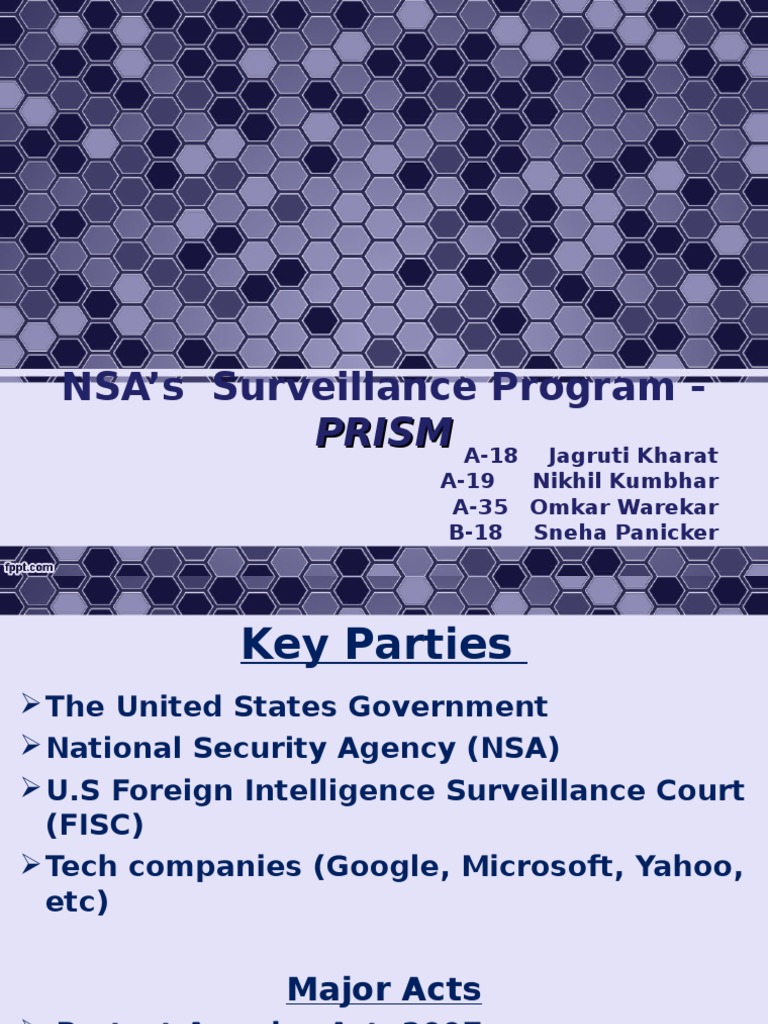 Overview of NSA's PRISM Surveillance Program | PDF | National Security ...