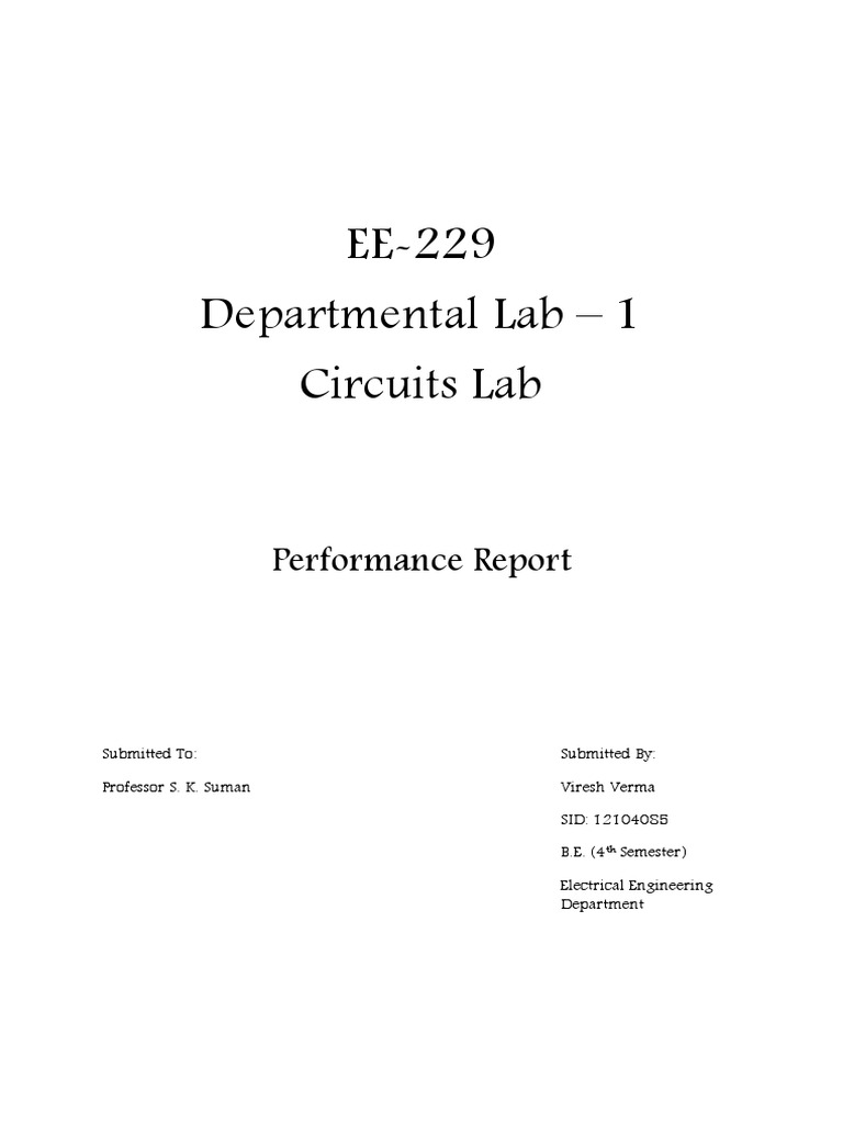 Verification of Network Theorems Using MATLAB | PDF | Electrical Circuits | Physics
