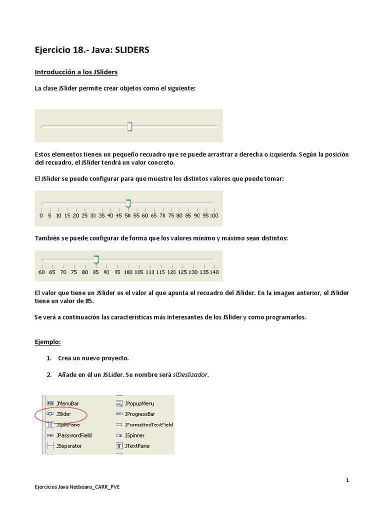 Ejercicios Java Swing Netbeans Pdf Point And Click Java Lenguaje De Programación
