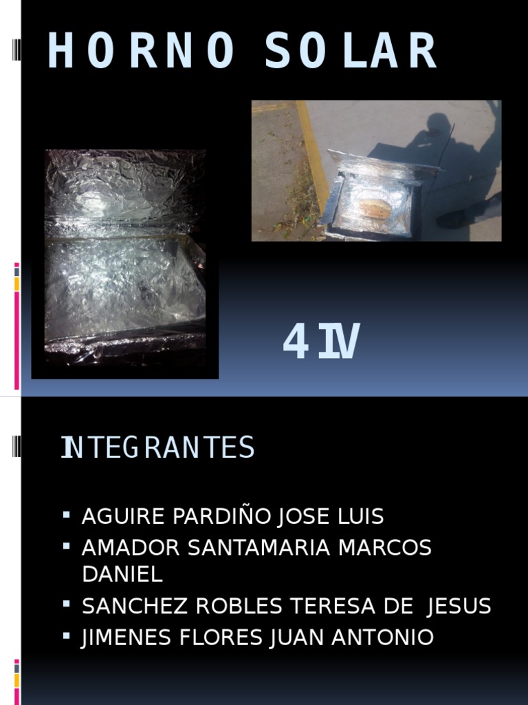 Guía de Construcción de Horno Solar | PDF | Energía solar | Aislamiento ...