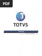 Apostila TOTVS Fórmula Visual - RM Versão 12 | PDF | Fluxo de trabalho | SQL