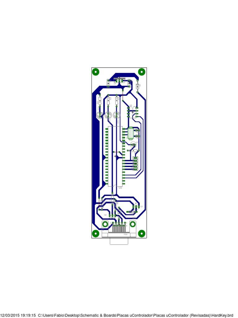 HardKey Circuit Board Schematic | PDF