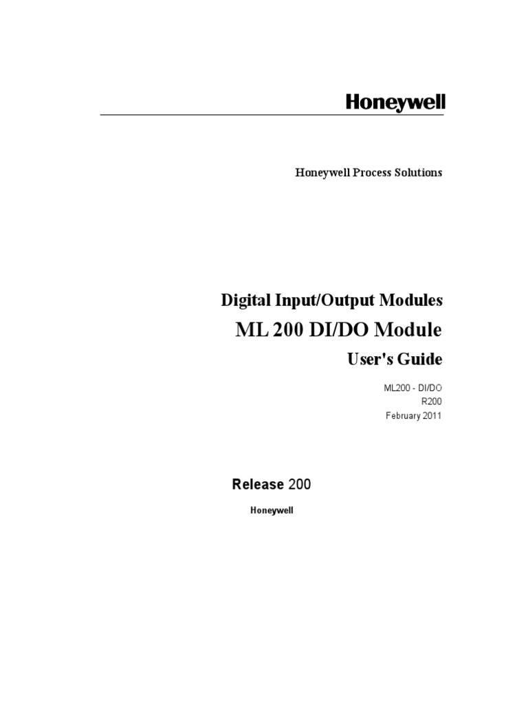 Ug Ml200 Dido Module 200 | PDF | Relay | Electrostatic Discharge