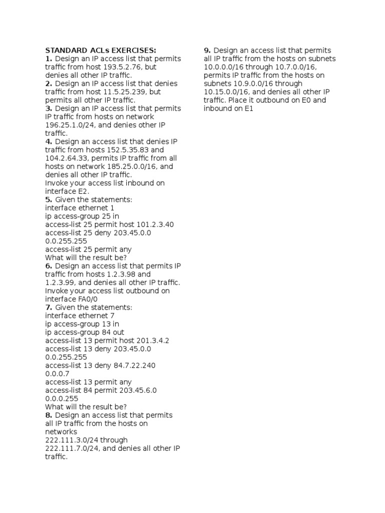 Standard Acls Exercises | PDF