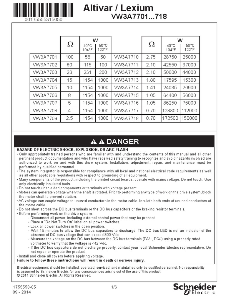 Danger: Hazard of Electric Shock, Explosion, or Arc Flash | PDF ...