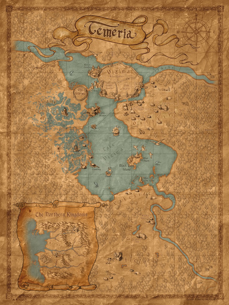 Witcher Maps The Witcher 3: Wild Hunt Map Size (UPDATED)