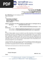 Letter To Consultants For Mobilization at Site | PDF