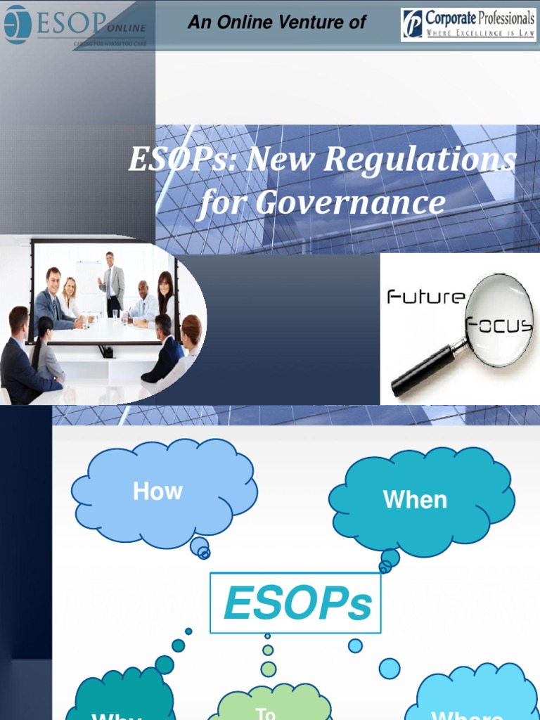 Esops: New Regulations For Governance: An Online Venture of | PDF ...