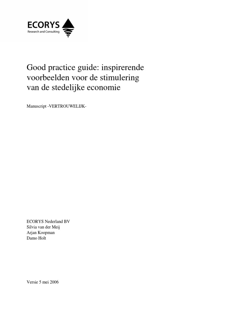 Good-Practice-Guide Rev-Dh | PDF