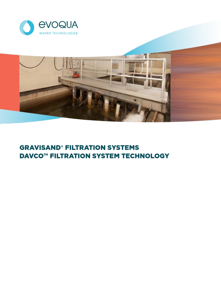 Gravisand® Filtration Systems Davco™ Filtration System Technology | PDF | Filtration | Sewage ...
