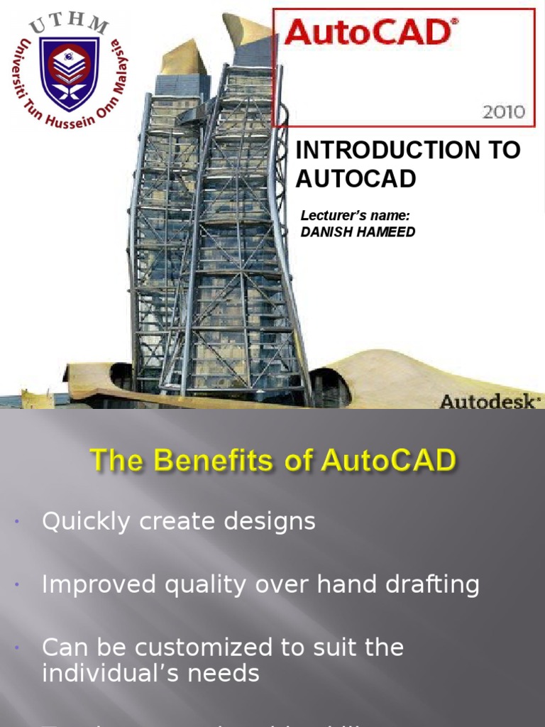 AutoCAD Basics for Beginners | PDF | System Software | Graphical User Interfaces