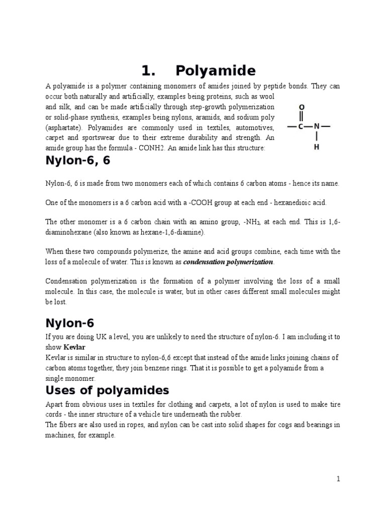 Engineering Polymers | PDF | Polyester | Nylon
