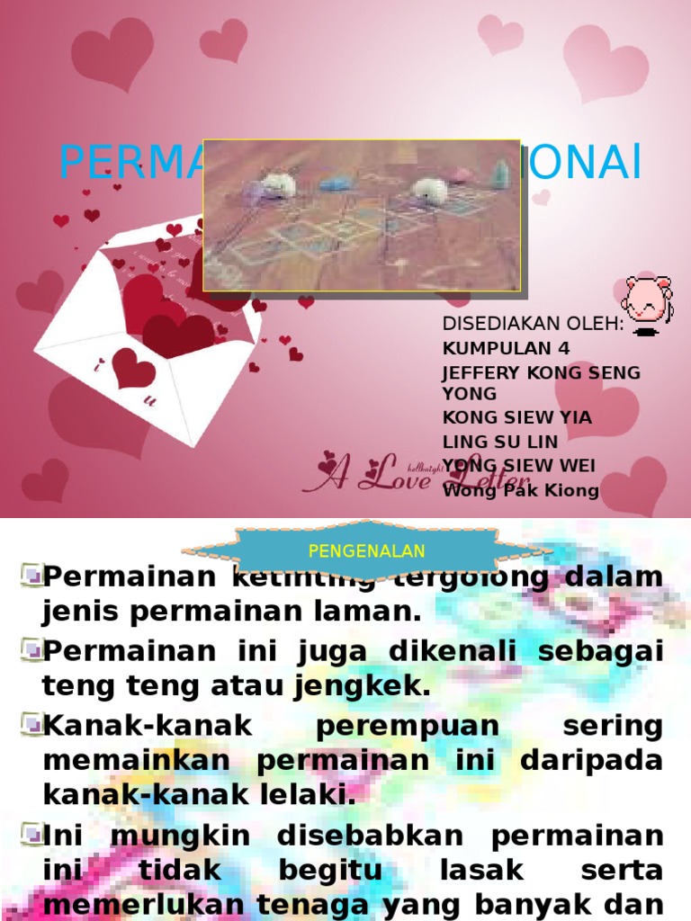 PERMAINAN TRADISIONAl KETINTING | PDF