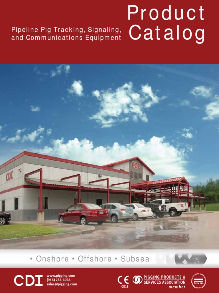 Cdi Full Line Catalog - Web | PDF | Subsea (Technology) | Pipeline ...