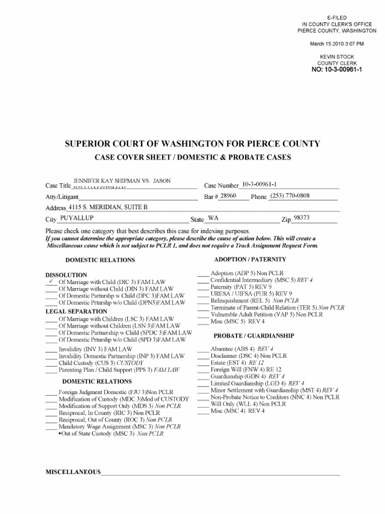 Jennifer Kay Shipman vs. Jason William Shipman | PDF | Child Support ...