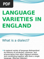 Accents of English Handout 1 | PDF | Phonetics | Languages