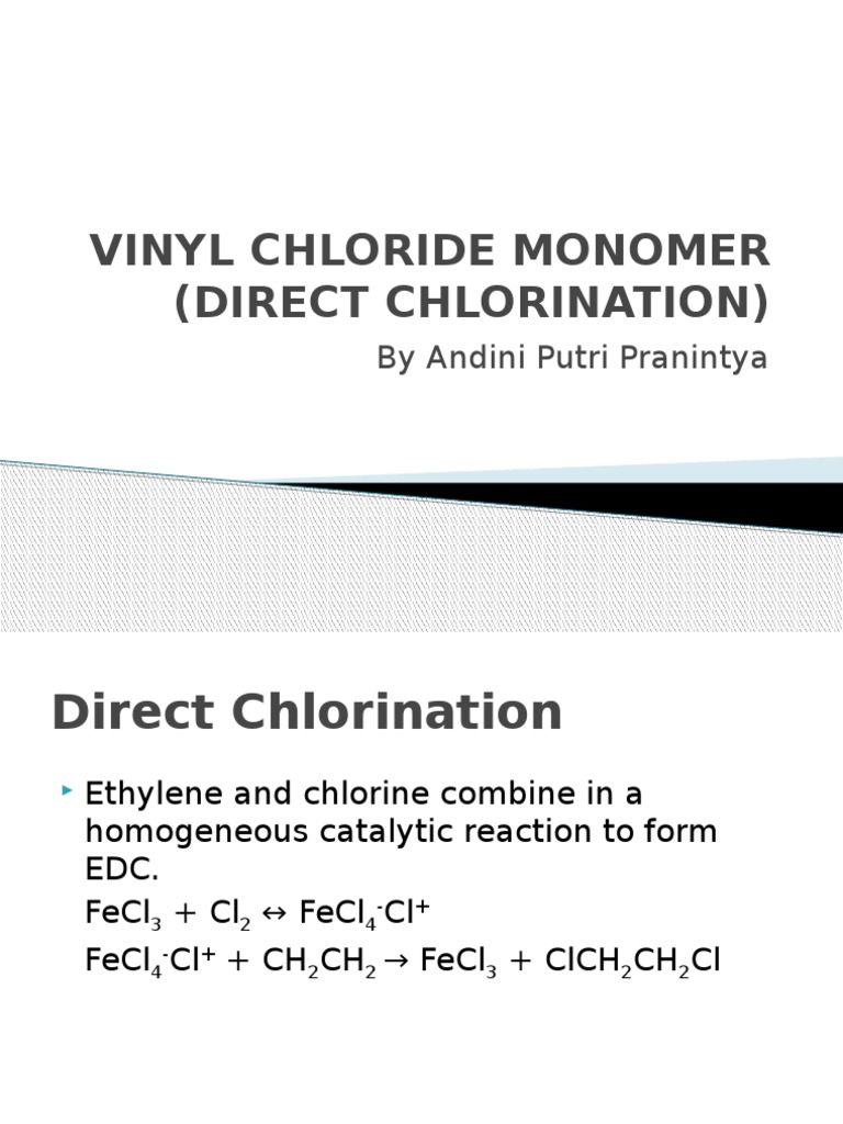 Vinyl Chloride Monomer | PDF | Technology & Engineering