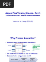 Part 1 - Properties in Aspen Plus | PDF | Polymers | Solubility