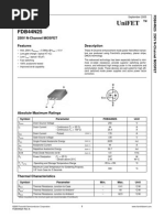 FDP 047 An | PDF | Field Effect Transistor | Mosfet