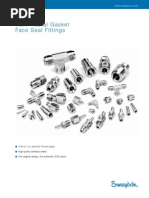 Swagelok VCO Face Seal Fittings | PDF | Pipe (Fluid Conveyance ...