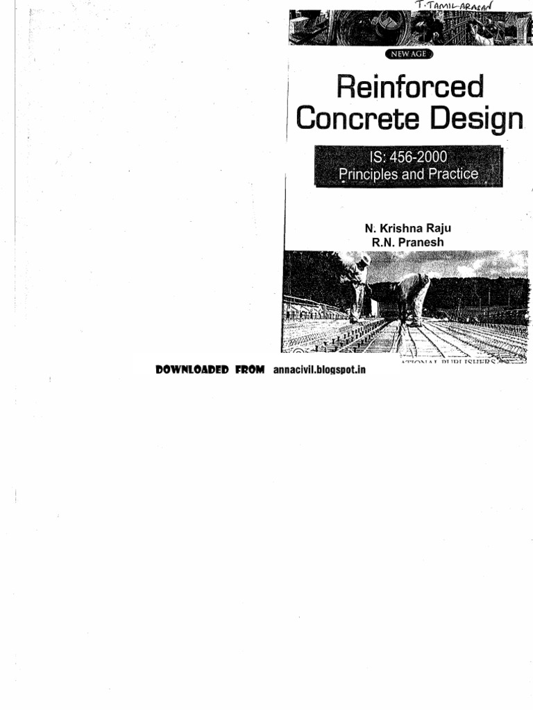 RCC Design - N.krishna Raju PDF | PDF