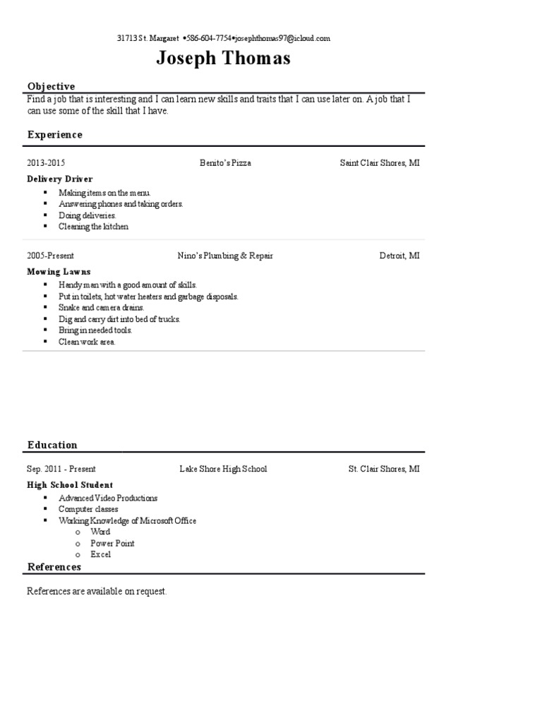 Joe Resume | PDF | Computing And Information Technology | Technology & Engineering